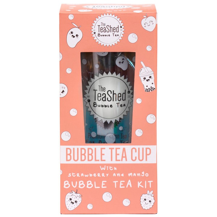Fruit Bubble Tea Kit Reusable 16oz Bubble Tea Cup & Straw 1 Serving ...