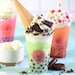 Bubble Tea Kit Gift Set Popping Boba, Bubble Tea Powder, Cups and Gift Bag Boba Tea Gifts 6 ...
