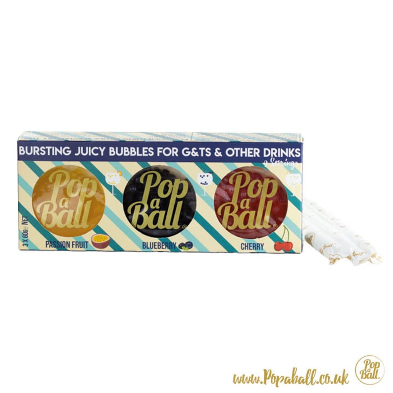 Popaball Bubbles for Gin | Bursting Bubbles for Gin, G&ts, Cocktails ...