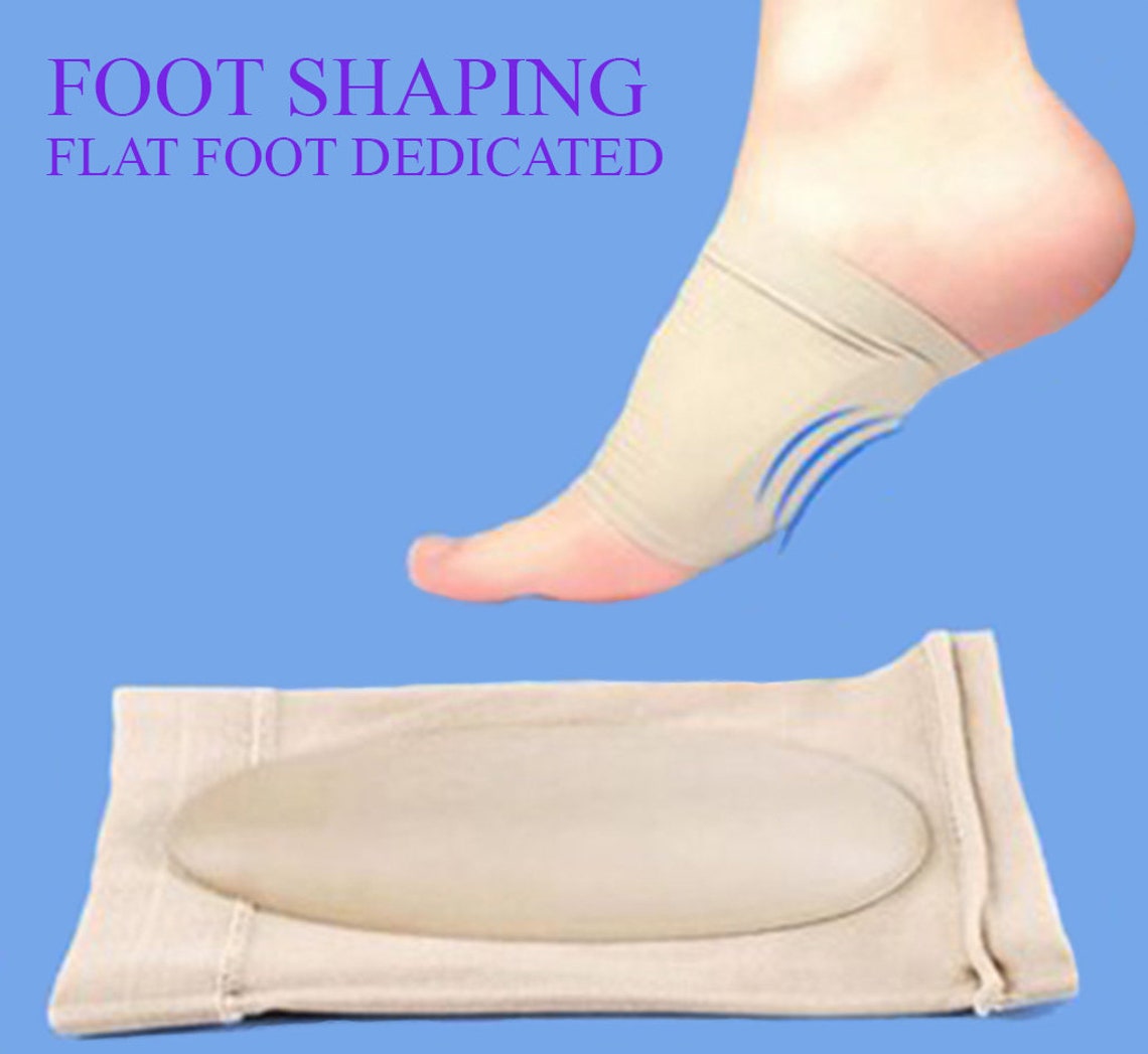 1 Pair Compression Arch Support Sleeves Sock With Gel Pad - Etsy Canada