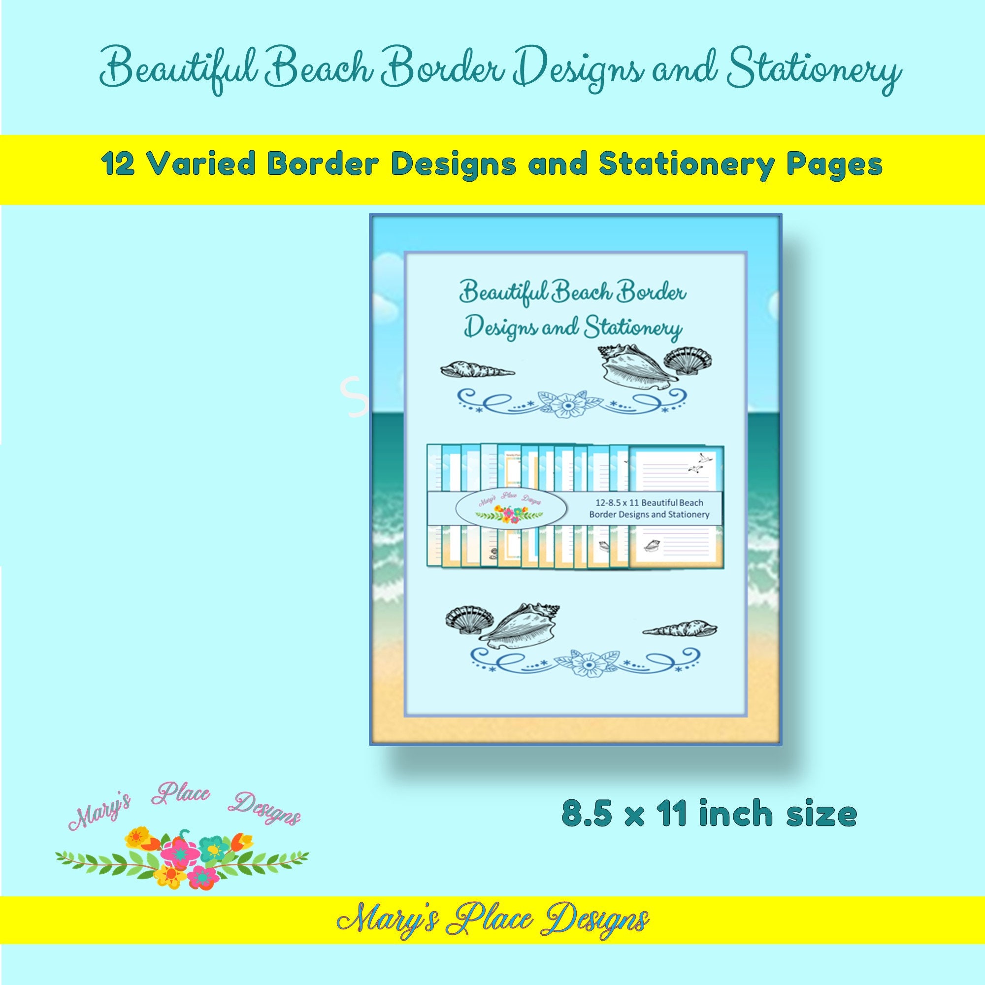 Beach Page Border