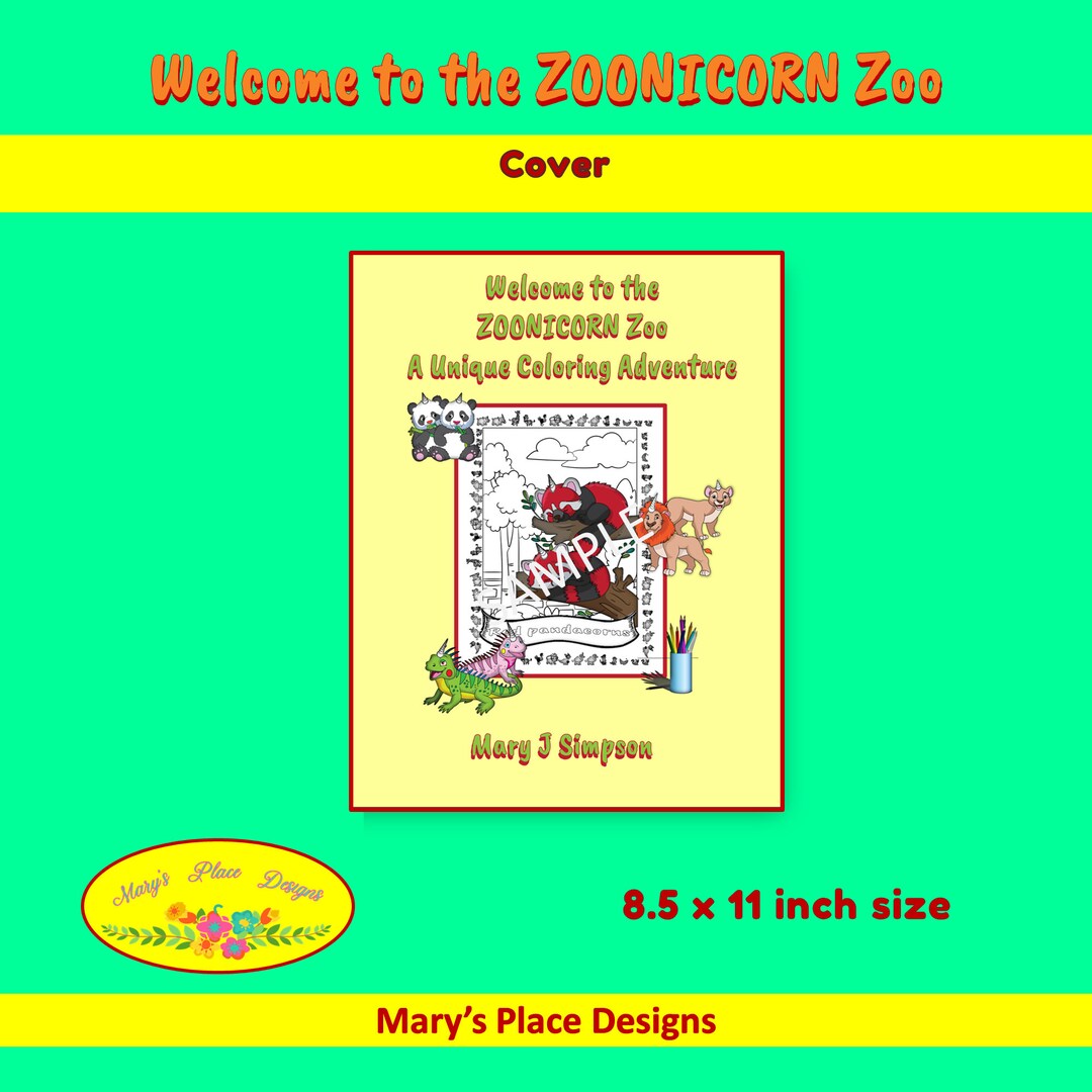 Welcome to the ZOONICORN Zoo Coloring Pages| 30 Different Unicorn Like ...