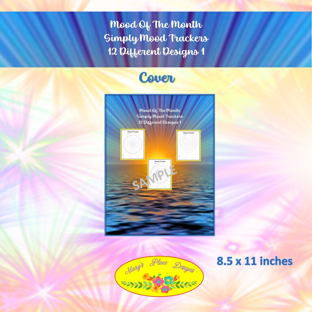 Mood of the Month Simply Mood Trackers 1 | 12 Different Designs | 15 ...