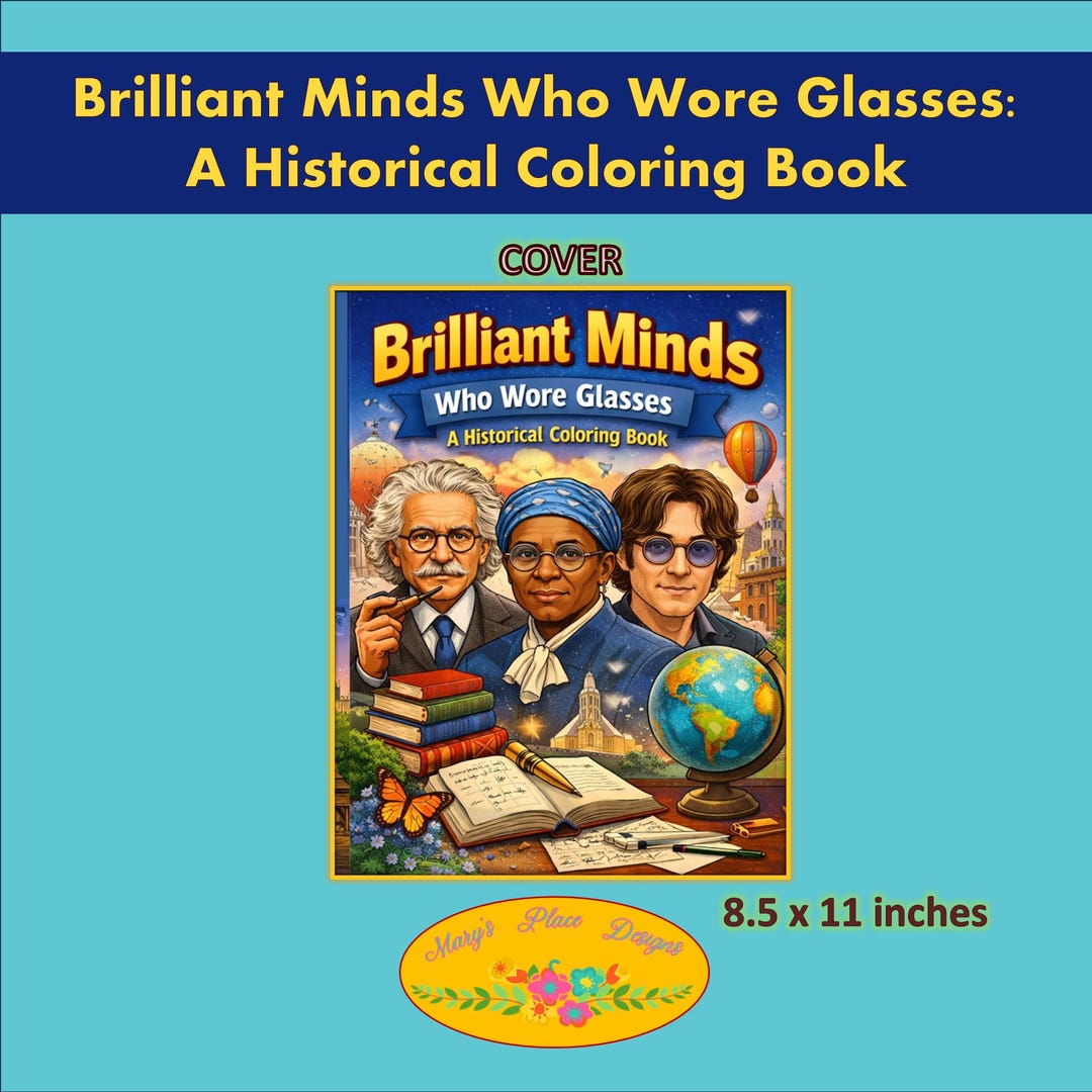 Historical Figures Coloring Book for Teens and Adults | Educational ...