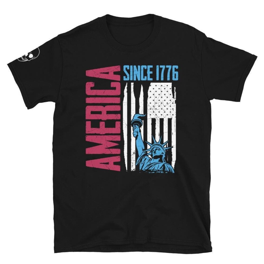 Patriotic 'america Since 1776' T-shirt: Celebrate National Heritage and ...