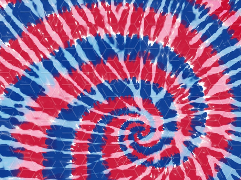 Red White and Blue Tie Dye Background Distressed Tie Dye Frame ...