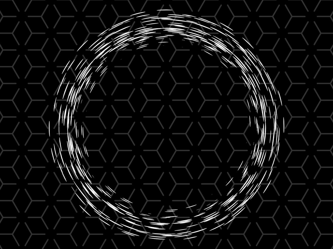 Distressed Circle Frame Monogram Frame Svg Round Frame Svg - Etsy