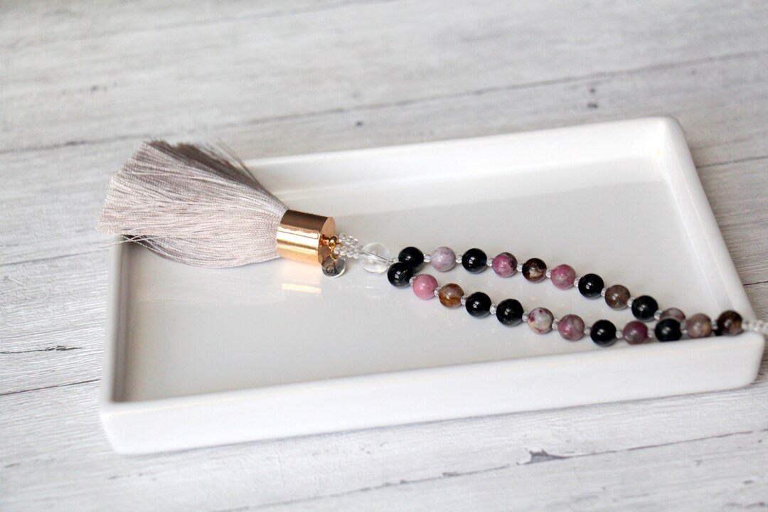 Car Mala Rear View Mirror Charm Car Protection Tourmaline - Etsy