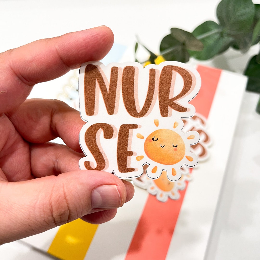 Nurse Sticker Sticker Label for Nurses Stickers for Cna, Lvn, RN, Rpn ...