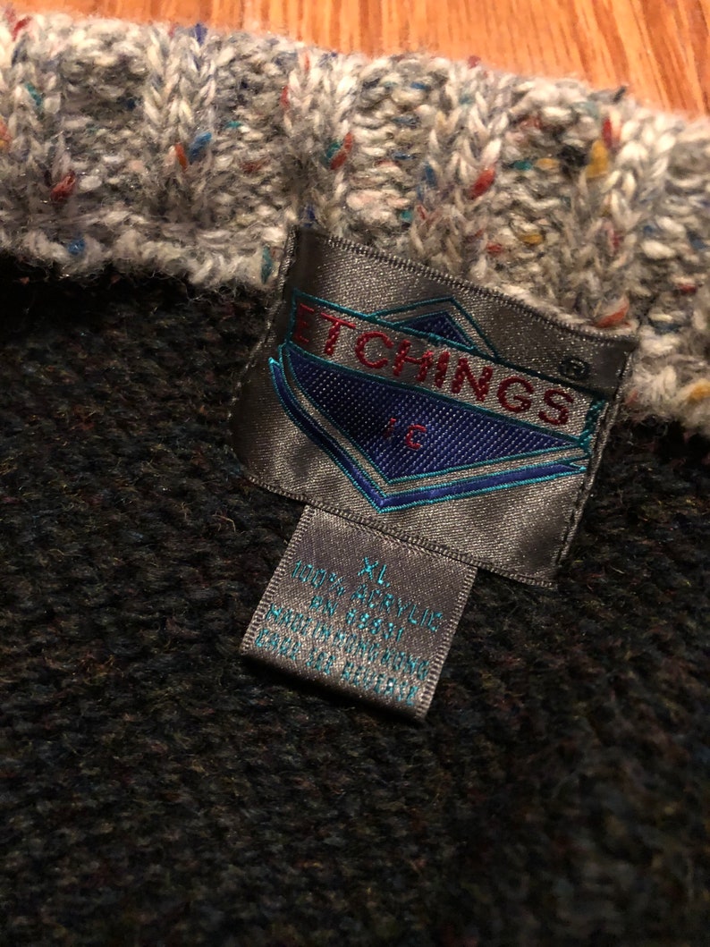 Native American Inspired Knit Sweater W/ Geometric Patterns - Etsy