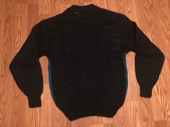 Vintage Acrylic Oversized Wacky Urkel Sweater || Larg… - Gem