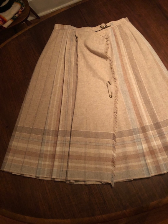 1980's does 1950's Wool Riding Skirt by Clyde || Plea… - Gem