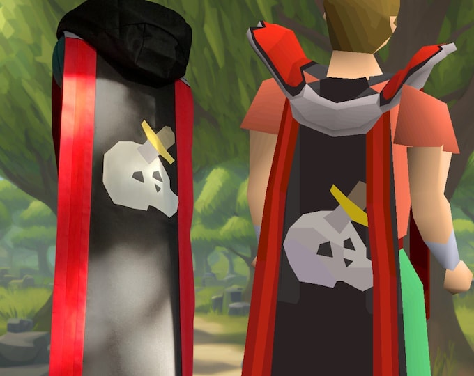 OSRS Slayer Skill Cape Trimmed Level 99 Runescape 2 Colors - Etsy