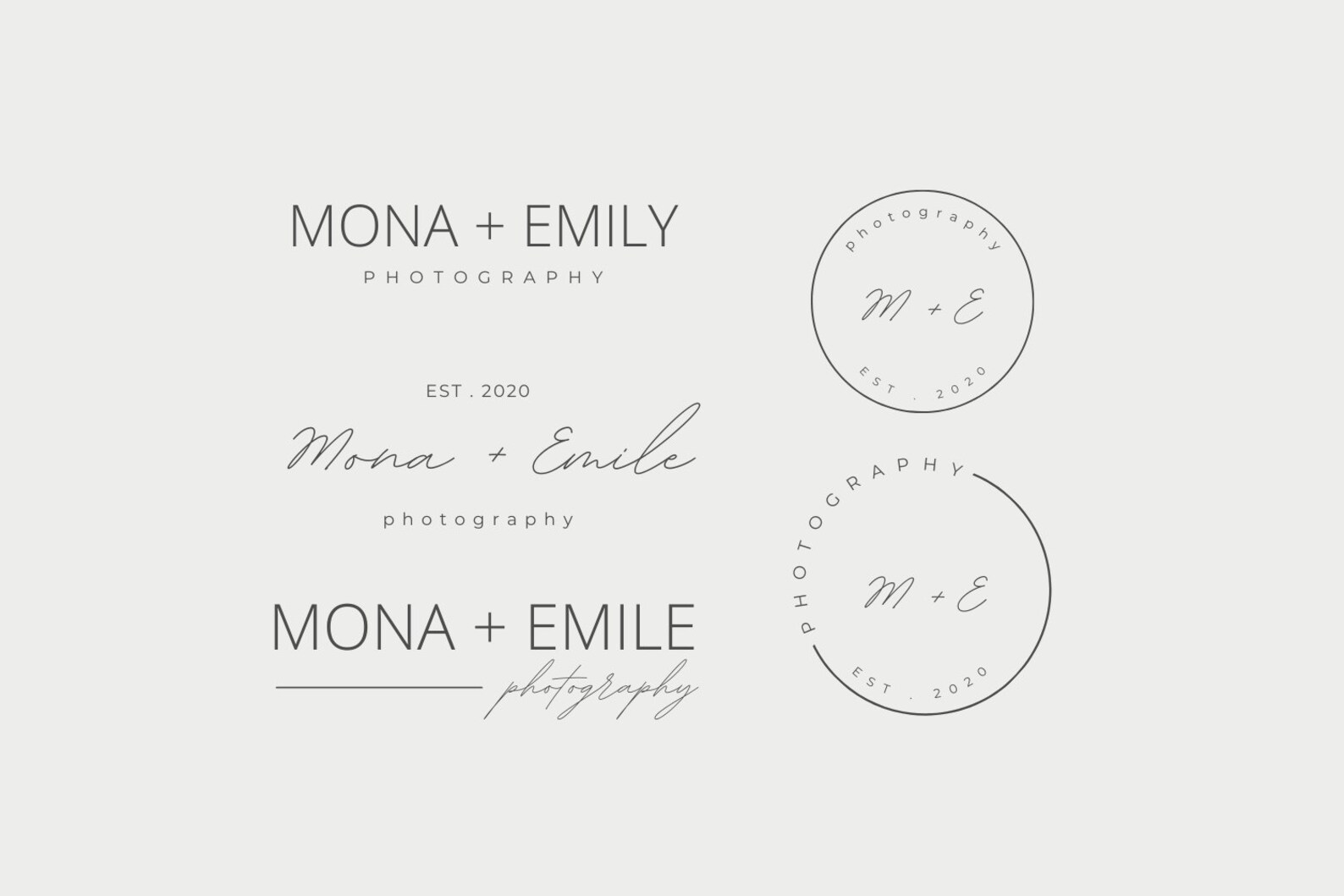 5 Modern Logo Templates DIY Logo Logo Branding Modern Logo Canva Logo ...