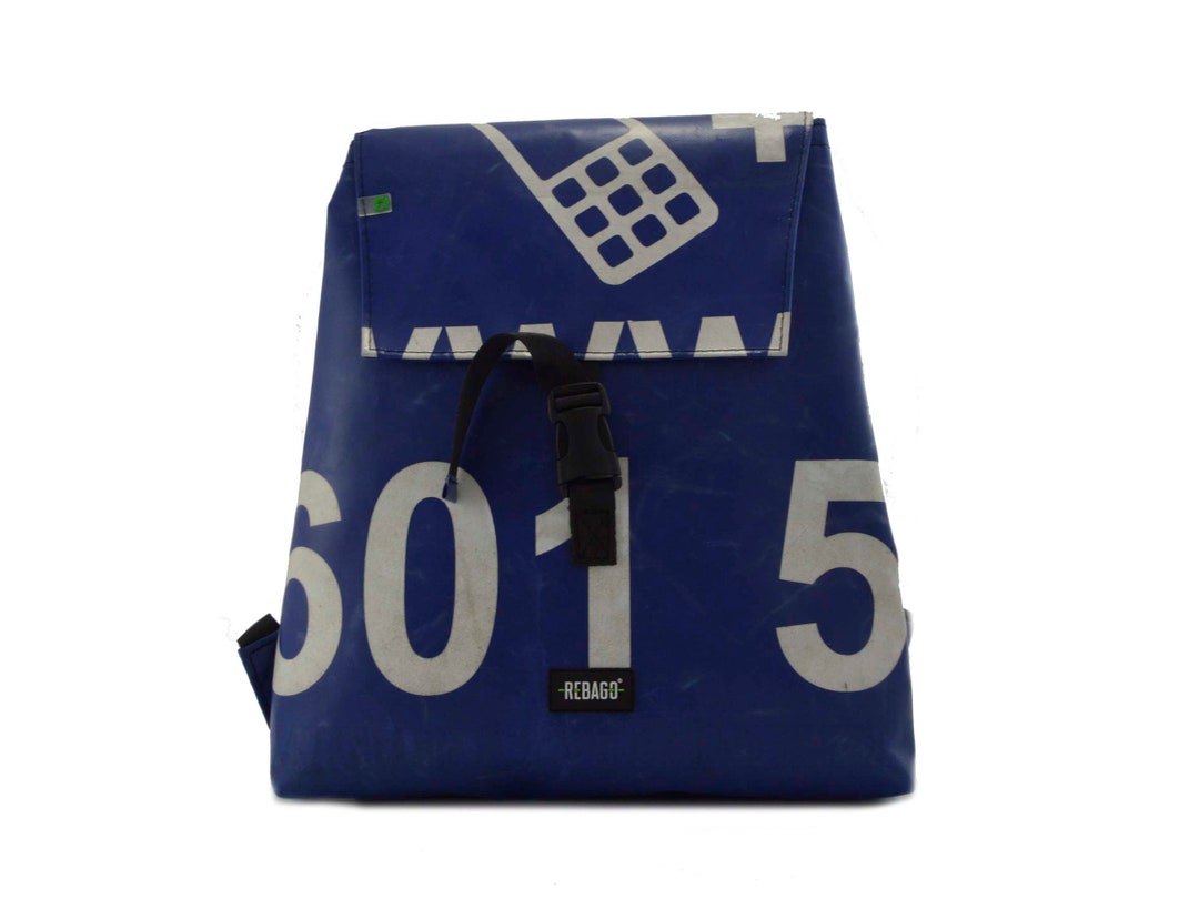 Tarpaulin Truck Tarp Lkw-plane Upcycled Upcycling Backpack Handmade ...