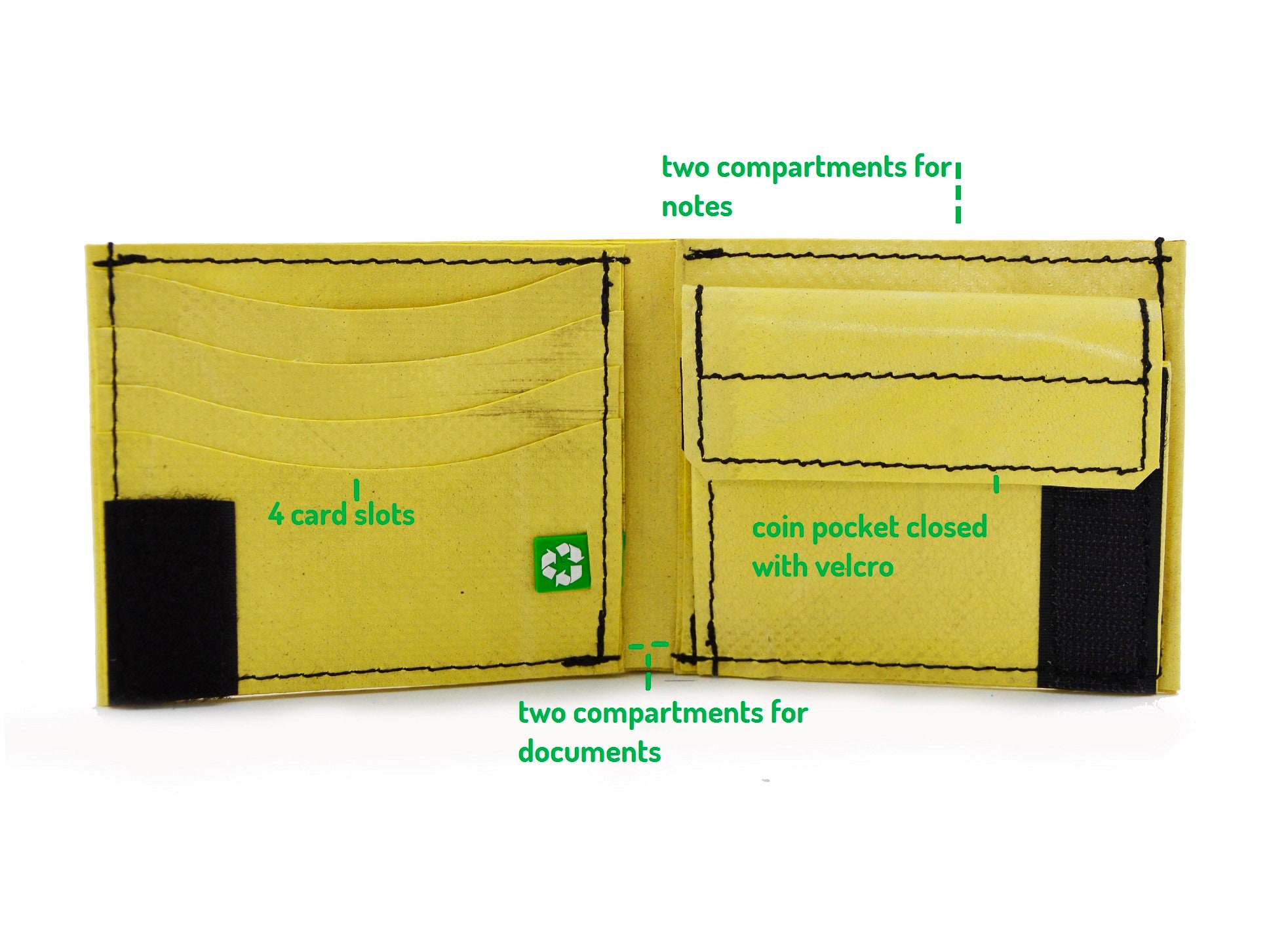 Tarpaulin Truck Tarp Seatbelt Mans Wallet Upcycled Upcycling - Etsy