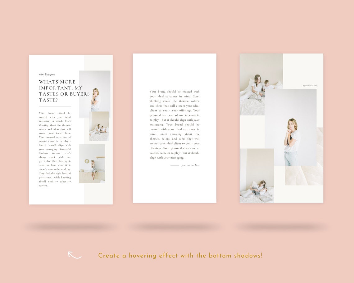 Shadow Effects for Canva Product Mockup Shadows - Etsy