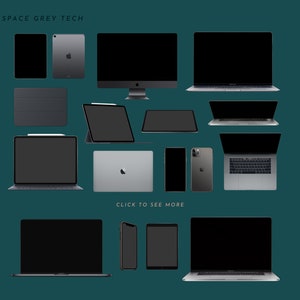 Tech Mockups Masterpack | Rose Gold, Silver, + Gold Mockups | Iphone ...