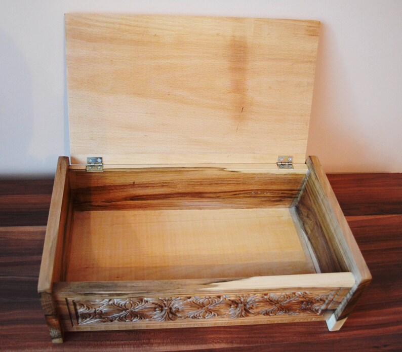 Personalized Wooden Box, Jewelry Box, Personalized Wedding Box, Wooden ...