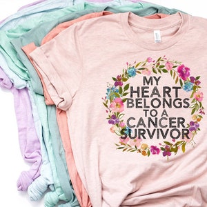 Cancer Support, Cancer Survivor, Cancer Fundraiser Shirt, Cancer Shirt ...