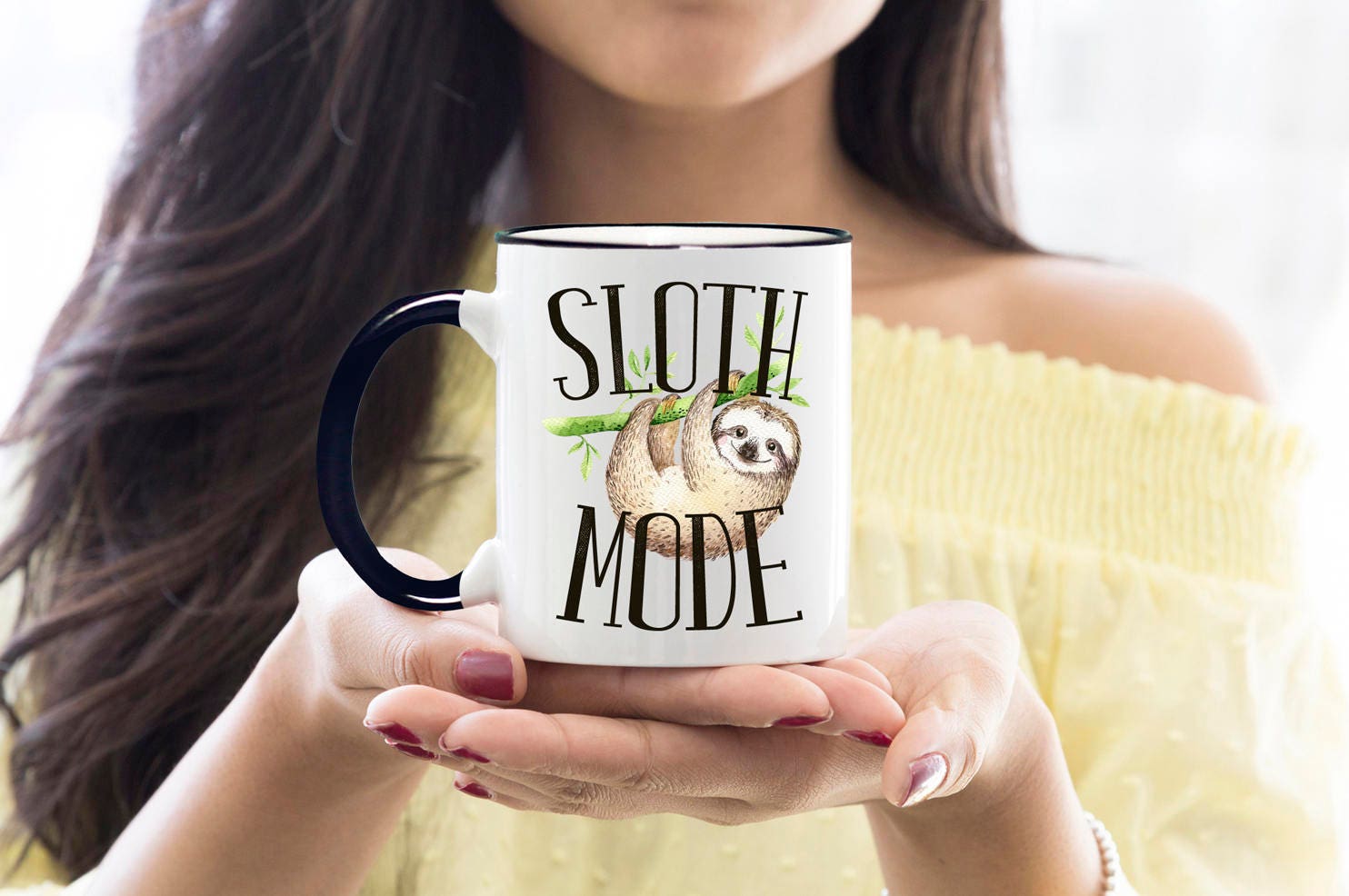 Sloth Mug, Sloth Coffee Mug, Sloth Gift, Funny Sloth Mug, Sloth Coffee ...