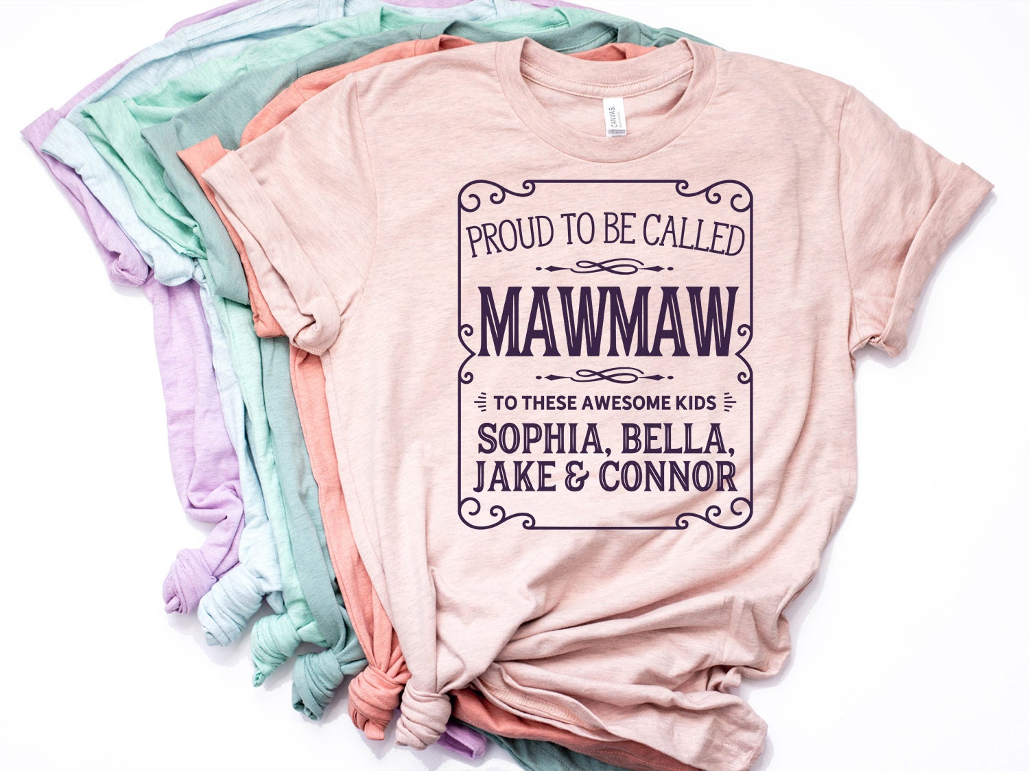 Mawmaw Shirt Matching Family Shirts Mawmaw Gift Mawmaw T - Etsy