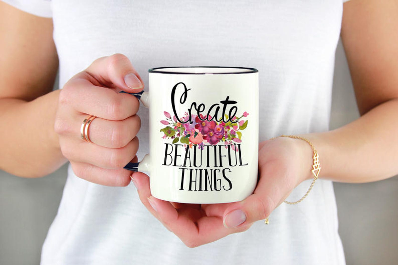 Create Beautiful Things Mug for Creatives Create Pretty - Etsy