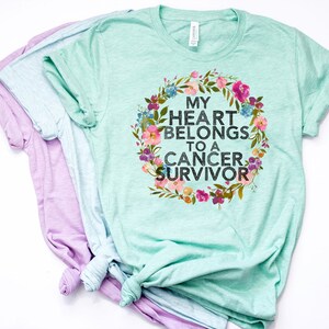 Cancer Support, Cancer Survivor, Cancer Fundraiser Shirt, Cancer Shirt ...