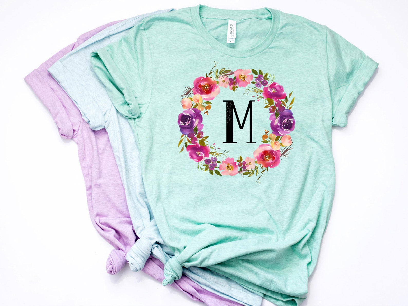 Monogram Shirt, Custom Name Shirt, Bridesmaids Gifts, Bridal Party ...