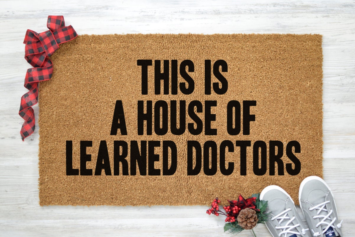 This is a House of Learned Doctors Step Brothers Welcome - Etsy Nederland