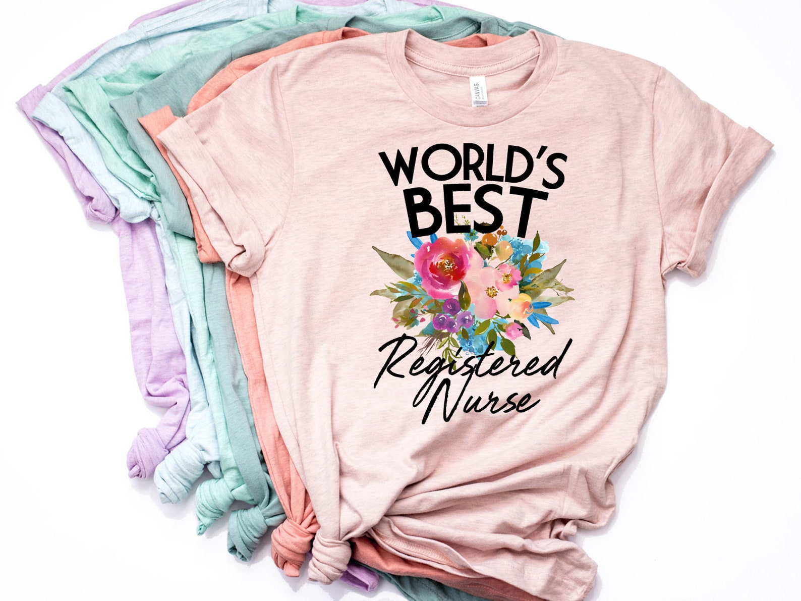 Registered Nurse Shirt, RN Shirt, RN Tshirt, World's Best Registered ...