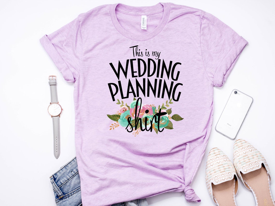 Wedding Shirt New Bride New Bride Shirt Wedding Planning | Etsy