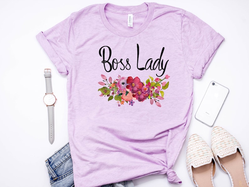 Boss Lady Shirt Boss Shirt Best Boss Ever Gift for Boss | Etsy