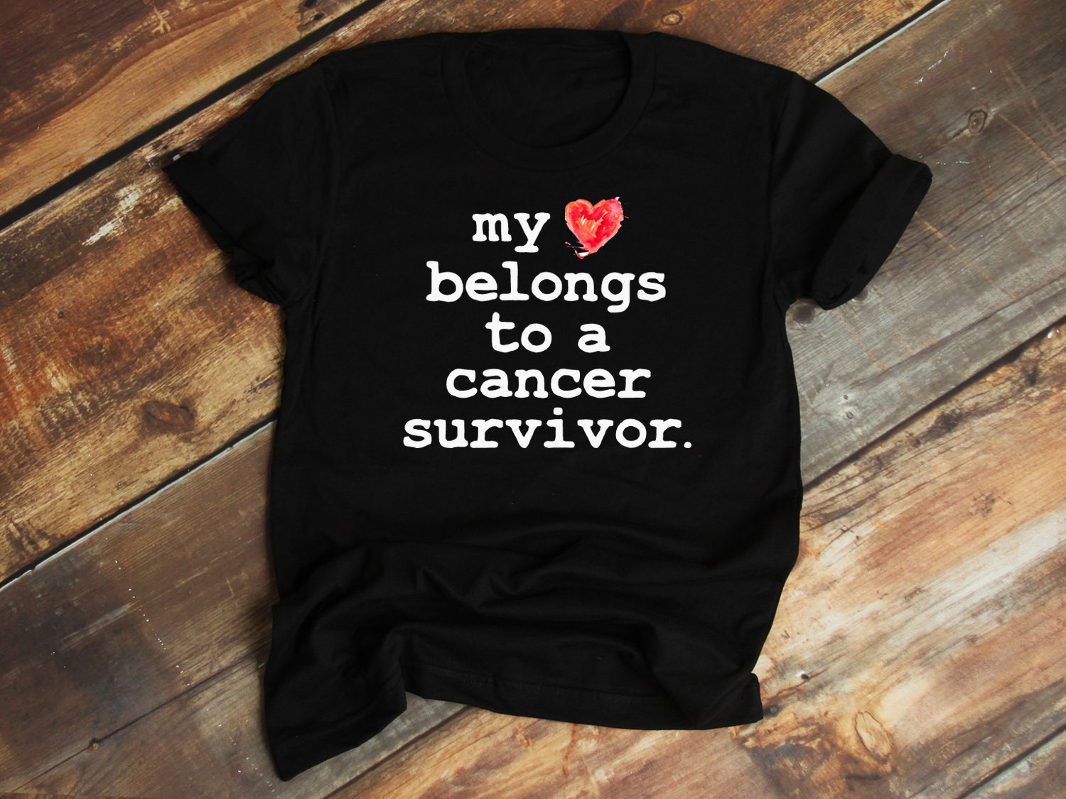 Cancer Fundraiser Shirt, Cancer Support T Shirt, Cancer Survivor ...
