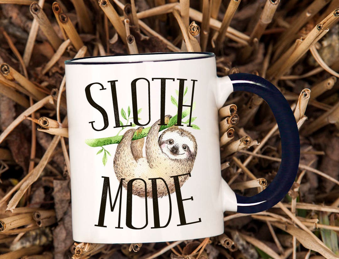 Sloth Mug, Sloth Coffee Mug, Sloth Gift, Funny Sloth Mug, Sloth Coffee ...