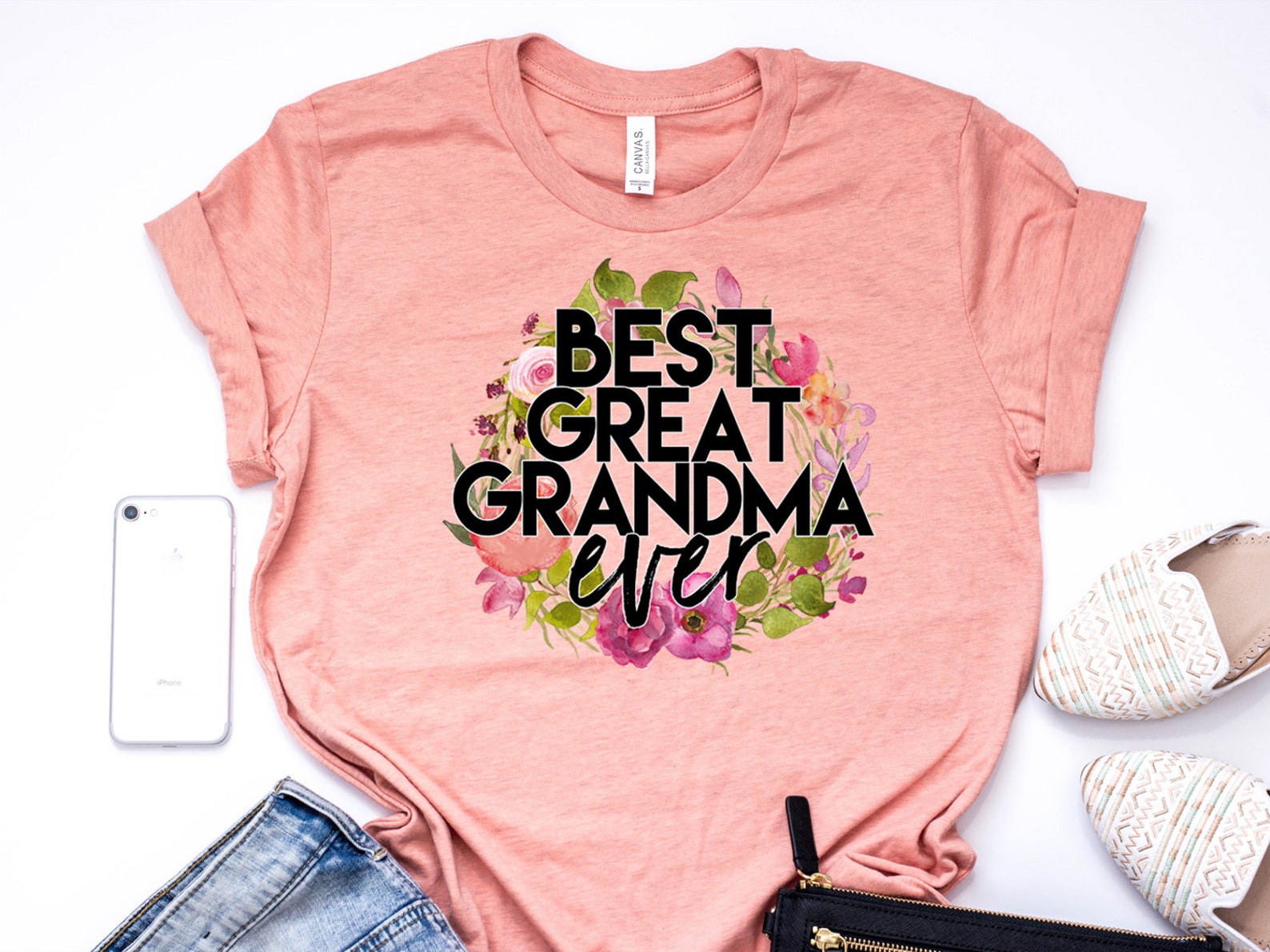 Great Grandma Shirt, Great Grandma T Shirt, Great Grandma Gift, Gift ...