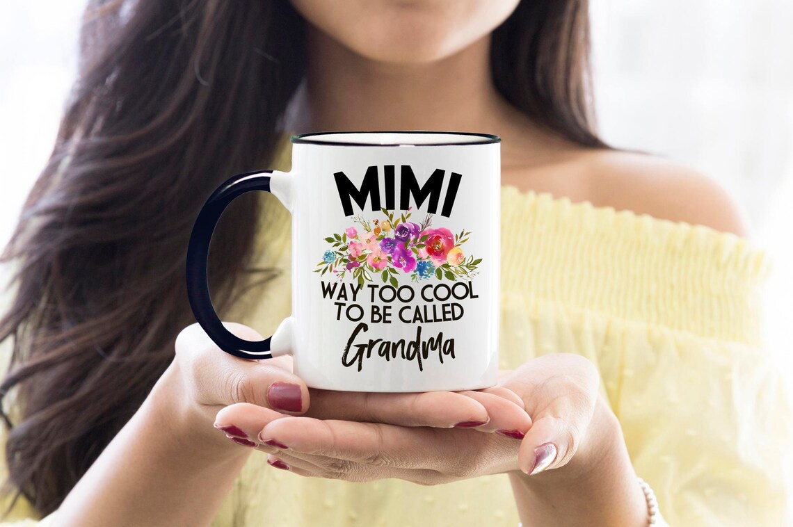 Mimi Way Too Cool Mimi Mug Mimi Gift Gift for Mimi Mimi | Etsy