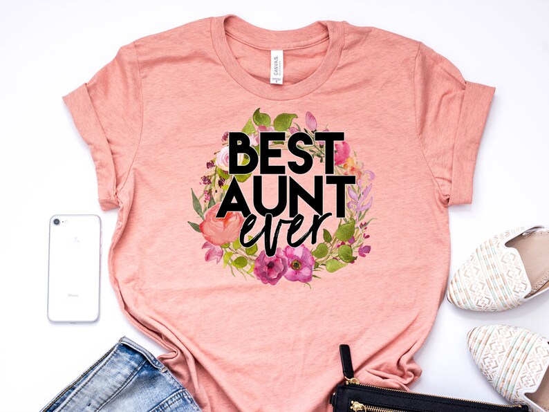 Best Aunt Ever Aunt Shirt Aunt T Shirt Aunt Gift Gift for - Etsy