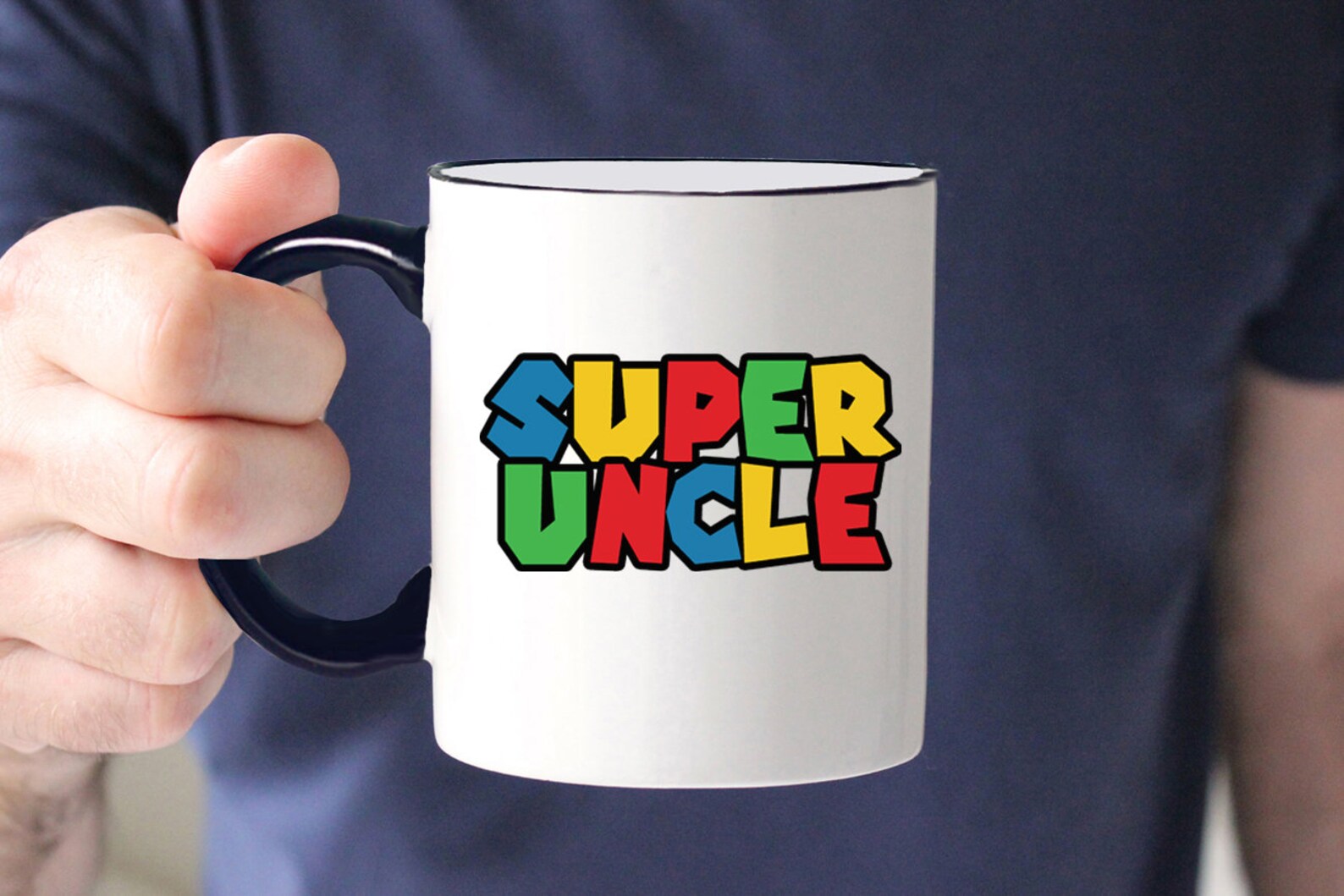 Super Uncle Superuncle Superhero Uncle Mug Uncle Gift | Etsy
