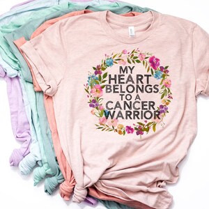 Cancer T Shirt, Cancer Awareness, Cancer Walk Shirt, Cancer Support ...