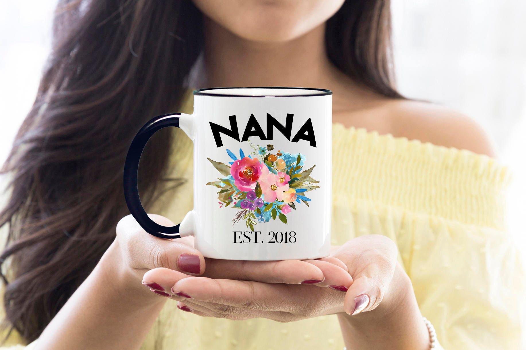 Nana Mug, Nana Gift, New Nana, New Nana Mug, New Grandma Gift, Mother's ...