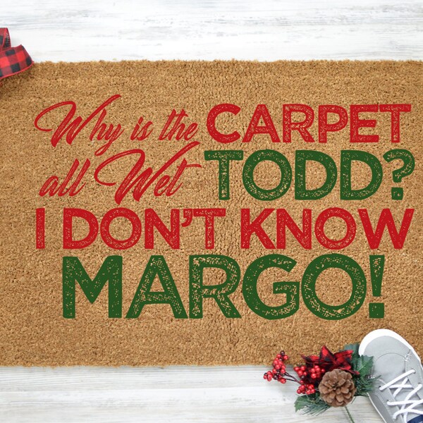 Christmas Door Mat - Etsy