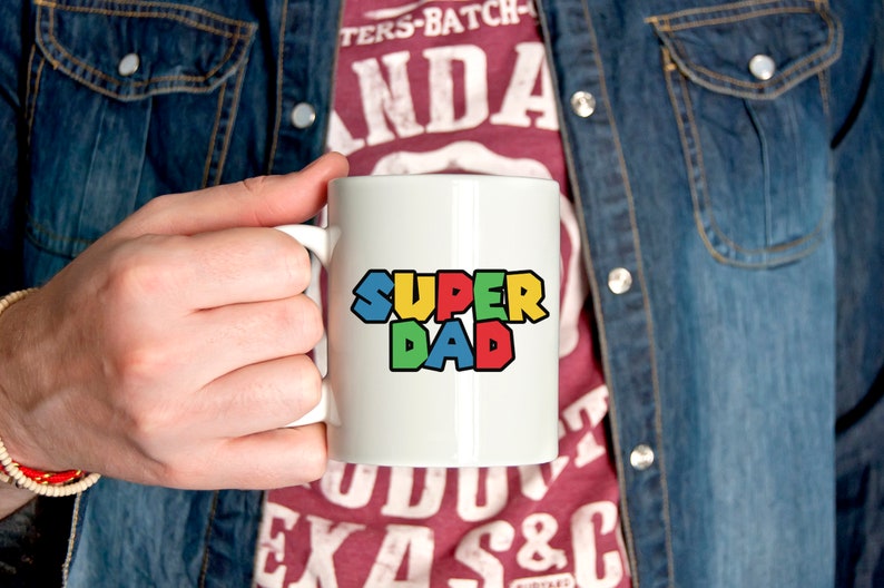 Super Dad Superdad Superhero Dad Dad Coffee Mug Mug for - Etsy