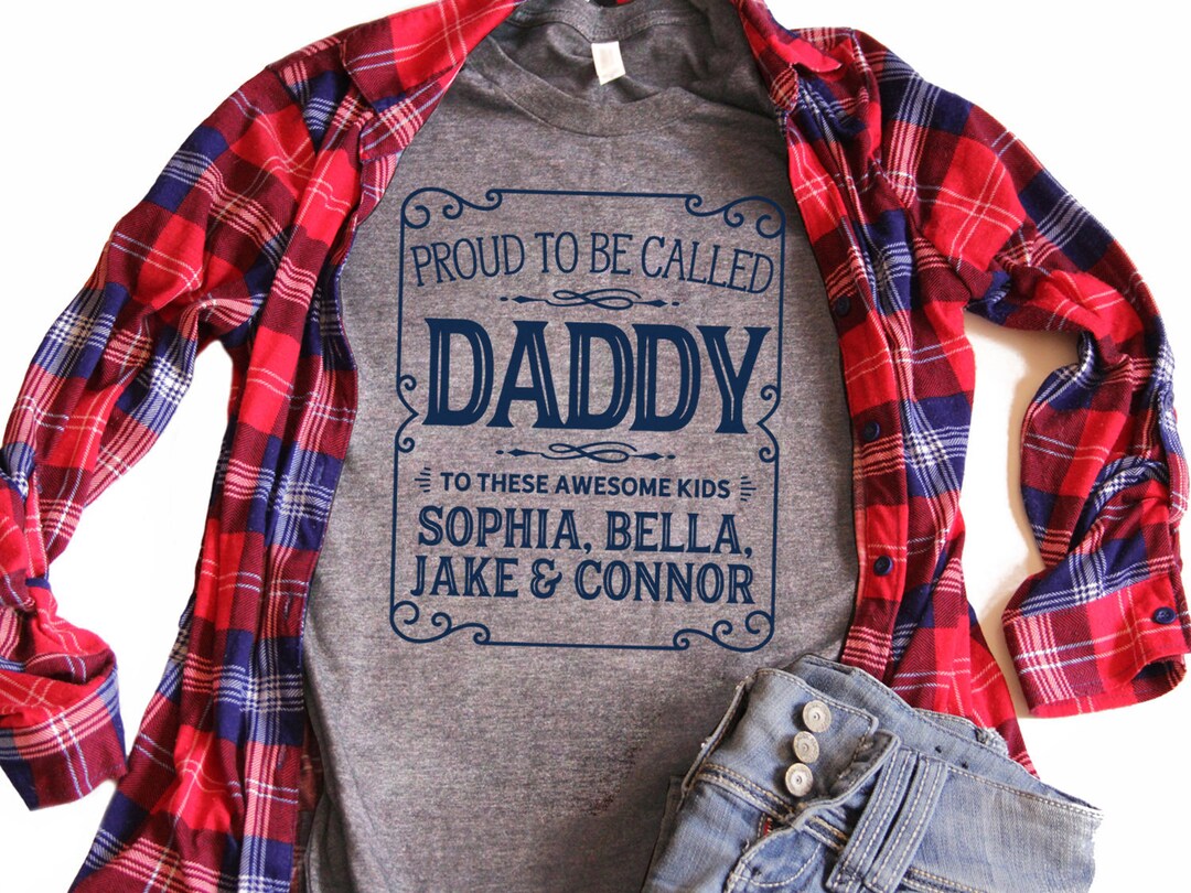 Daddy Shirt, Father's Day Shirt, Father's Day Gift, Daddy Tshirt, Daddy ...