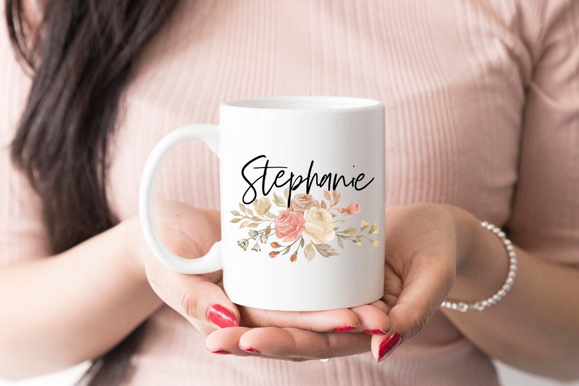 Personalized Mug Custom Name Coffee Mugs Monogram Mugs for - Etsy