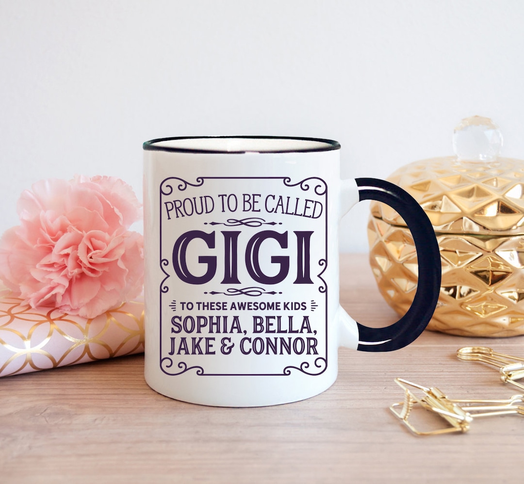 Gigi Gift, Gigi Mug, Gigi Coffee Mug, Gift for Gigi, Custom Gigi Mug ...