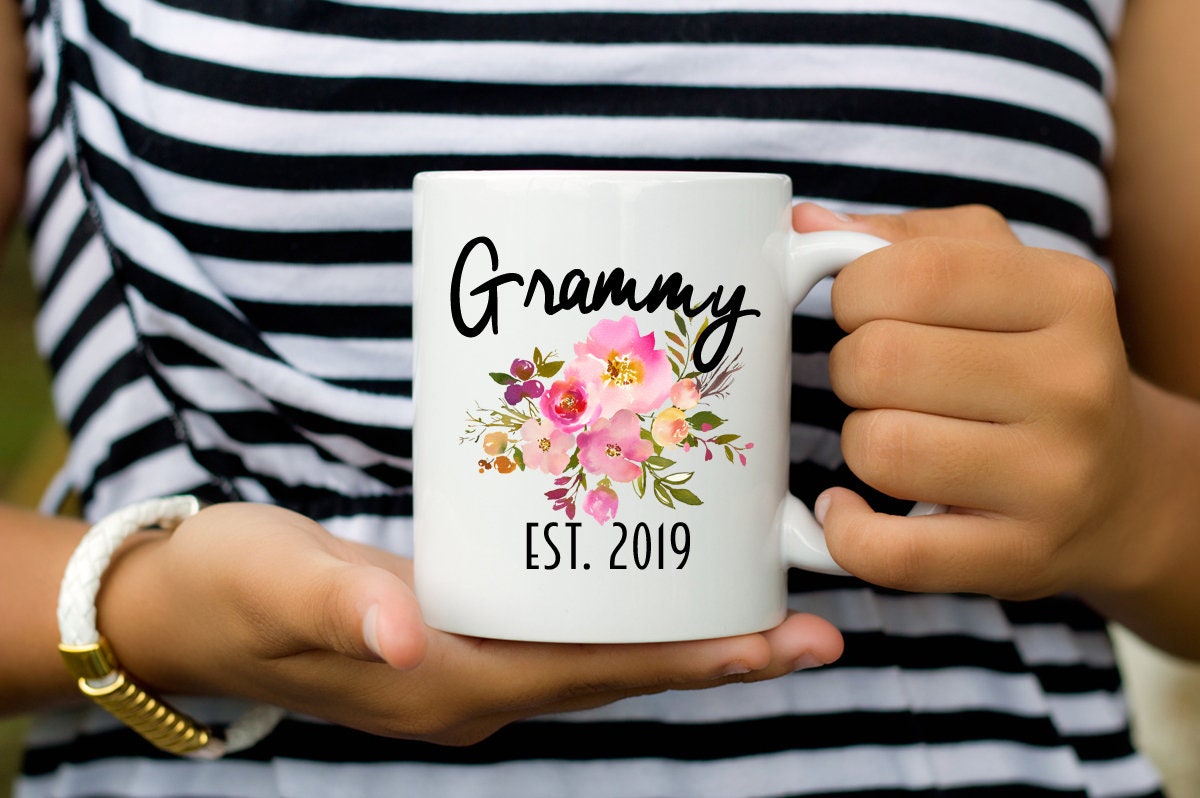 Grammy Mug, Grammy to Be Coffee Mug, First Time Grammy Coffee Mug ...