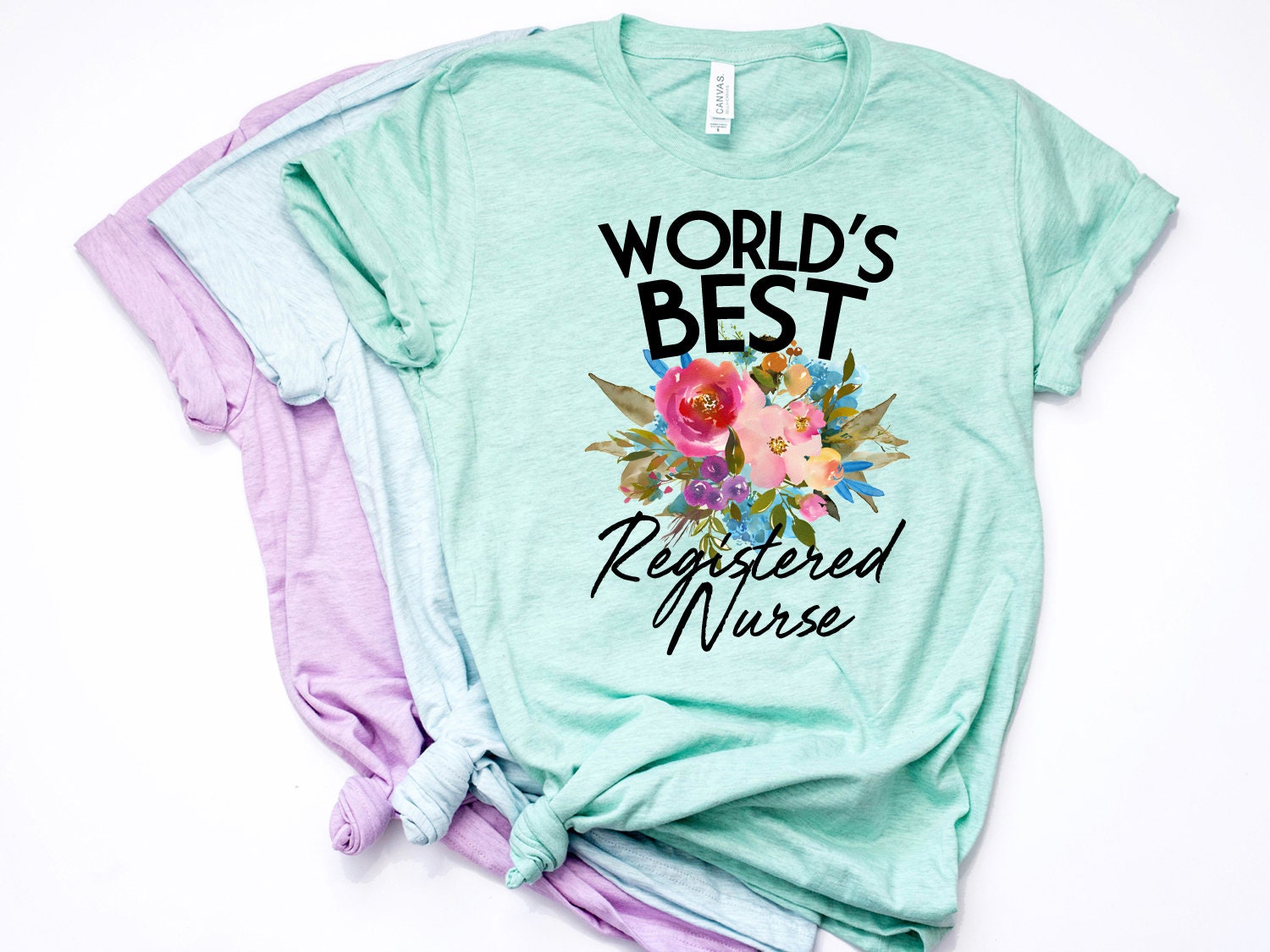 Registered Nurse Shirt, RN Shirt, RN Tshirt, World's Best Registered ...