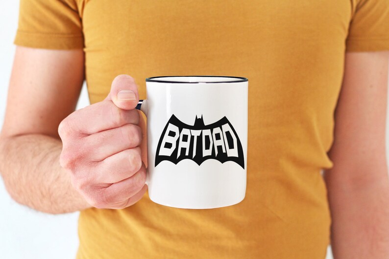 Batdad Batdad Mug Batdad Coffee Mug Dad Coffee Mug Mug for | Etsy