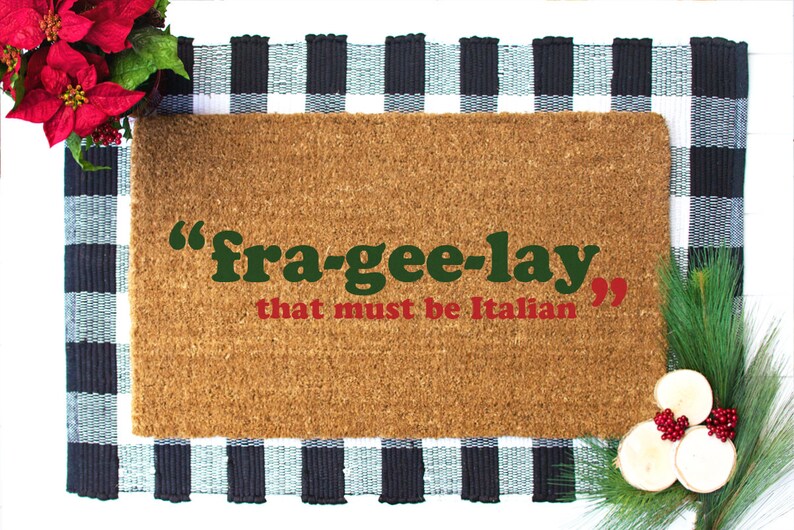 Frageelay Fragile Christmas Story Doormat Christmas Story - Etsy